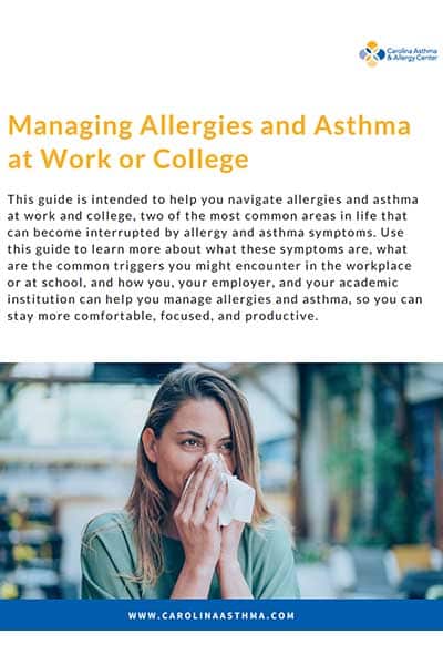 Essential Back to School Asthma & Allergy Checklist | CAAC