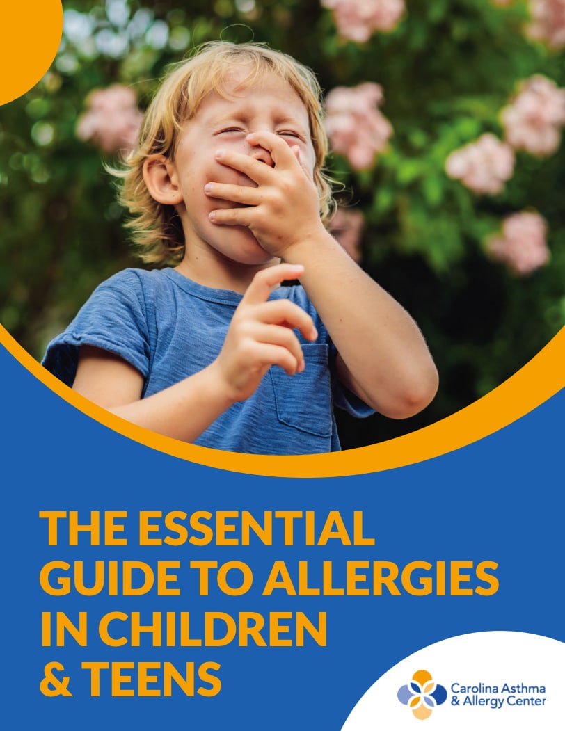 Allergies in Children and Teens e-Book | Carolina Asthma & Allergy Center